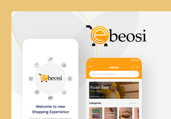 Beosi ecommerce mobile app - ThemeMakker